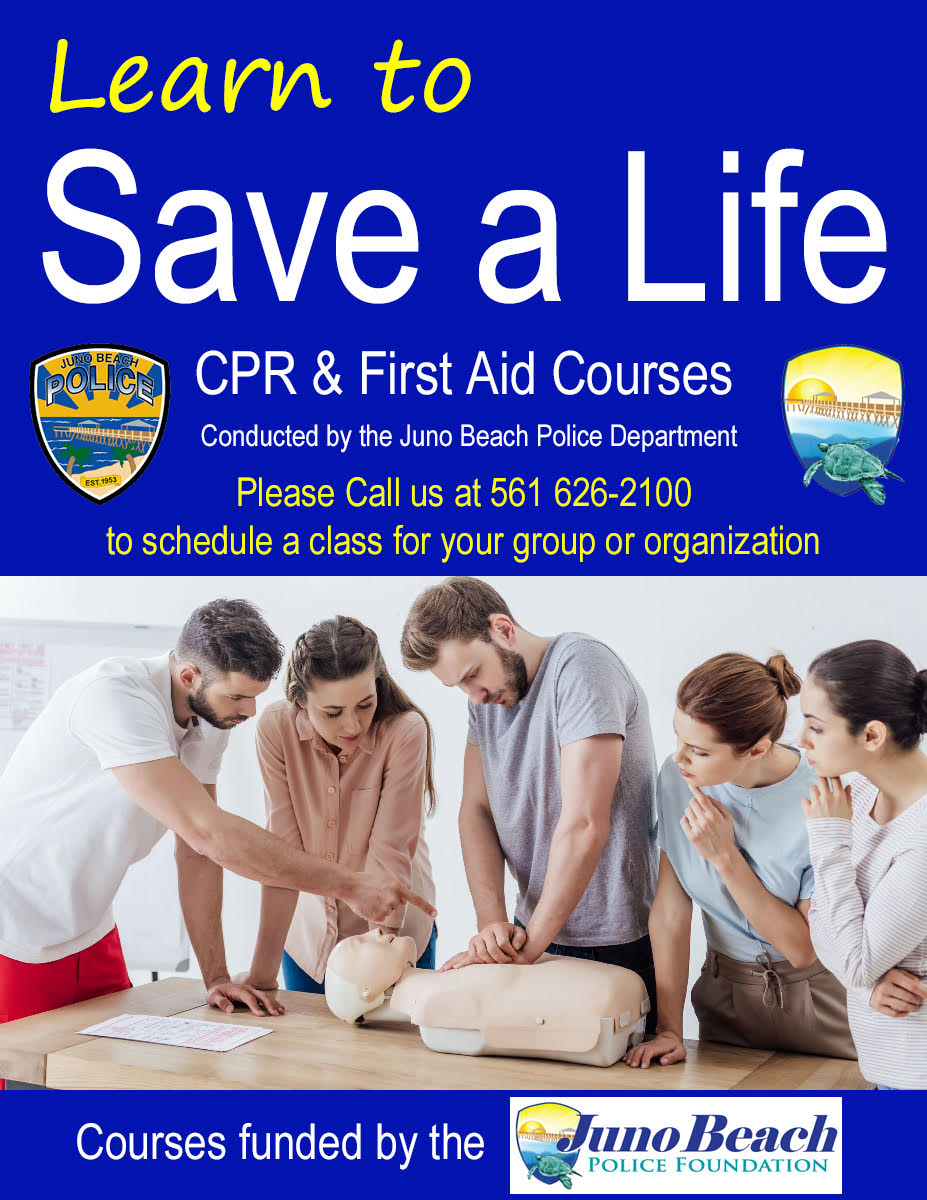 CPR & First Aid Courses Available | Town of Juno Beach, Florida