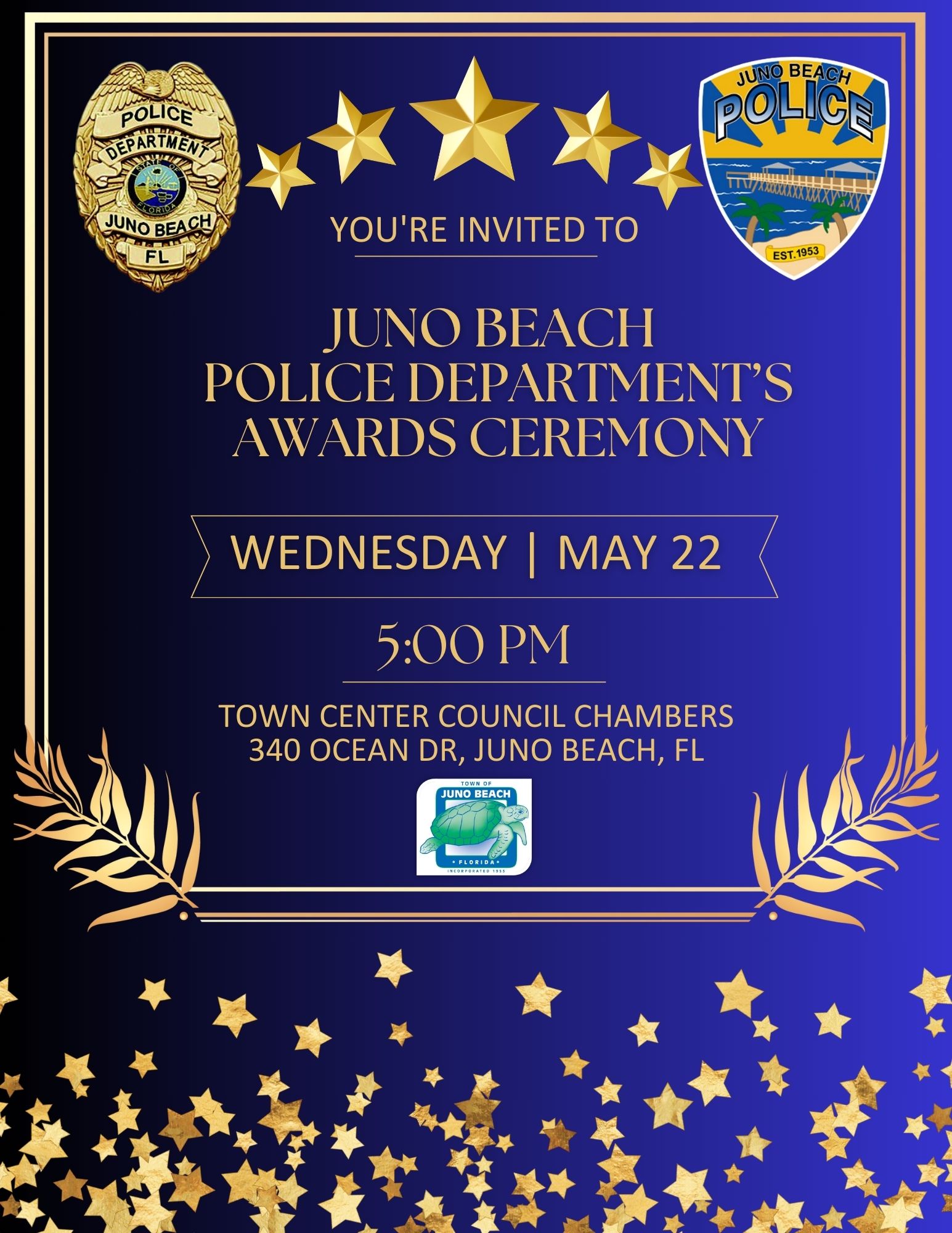 Juno Beach Police Department's Award Ceremony | Town of Juno Beach, Florida